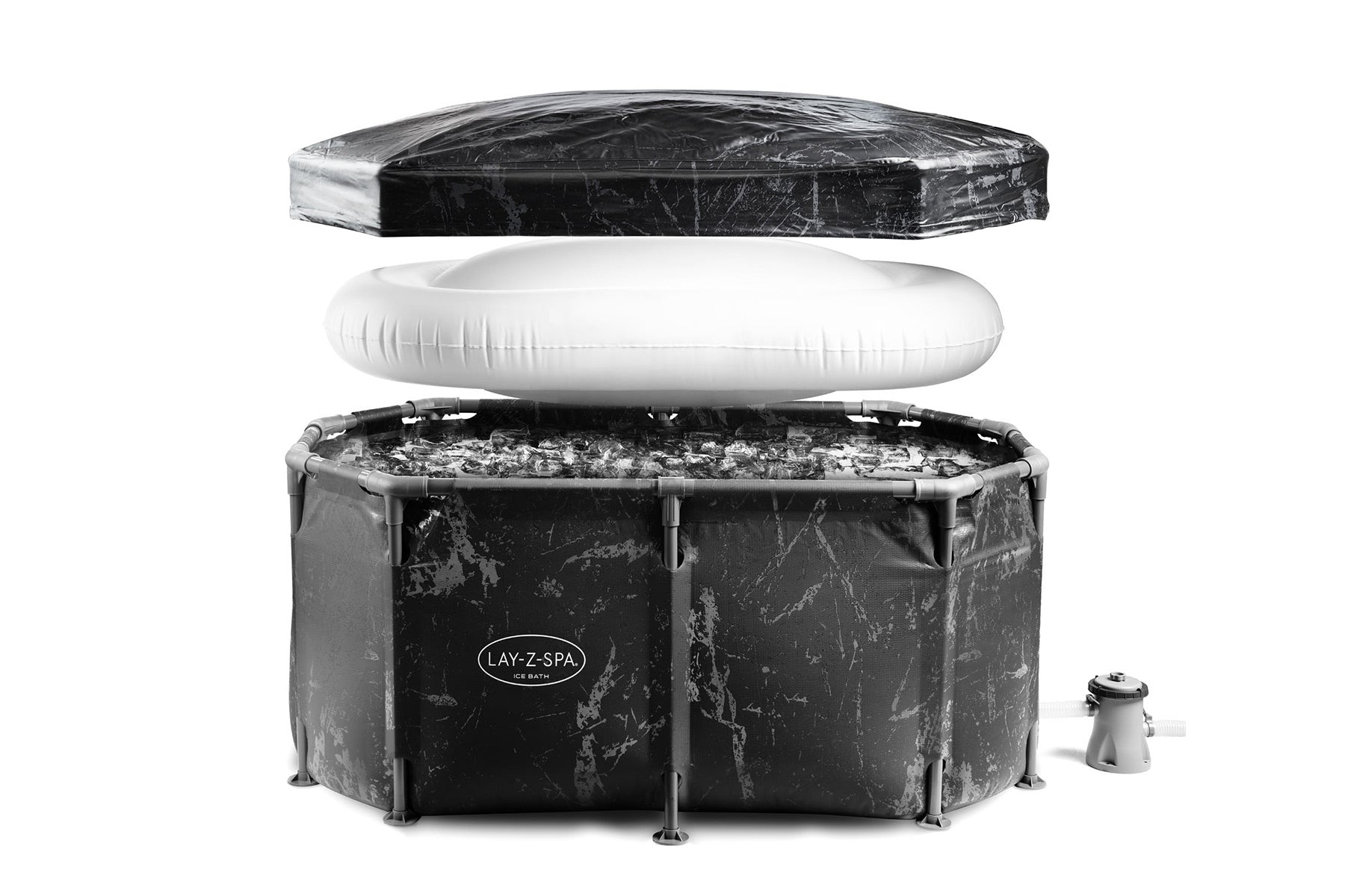 Lay-Z-Spa Glacial Dip Tub Ice Bath with Pump | TrailSurge UK