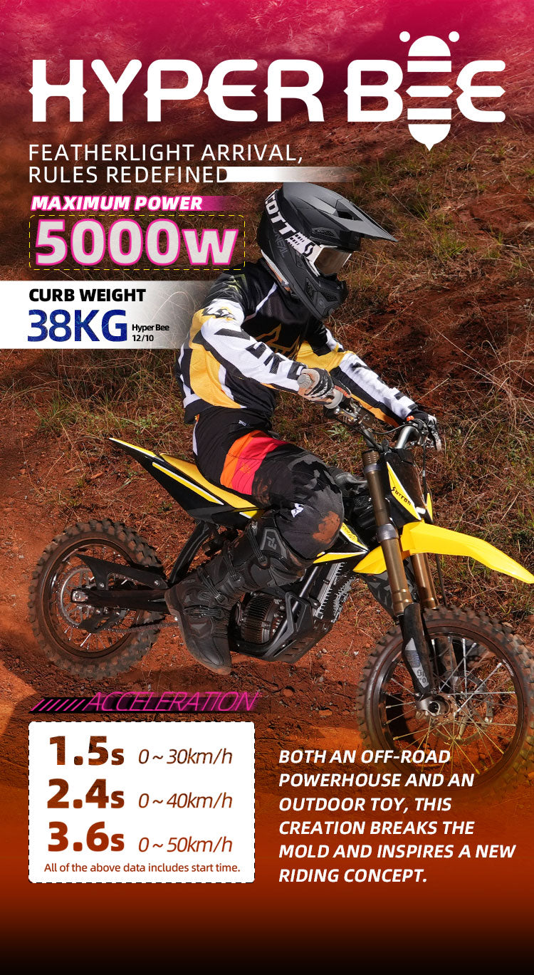 Surron Hyper Bee Electric Dirt Bike | UK Stock, Finance & Delivery